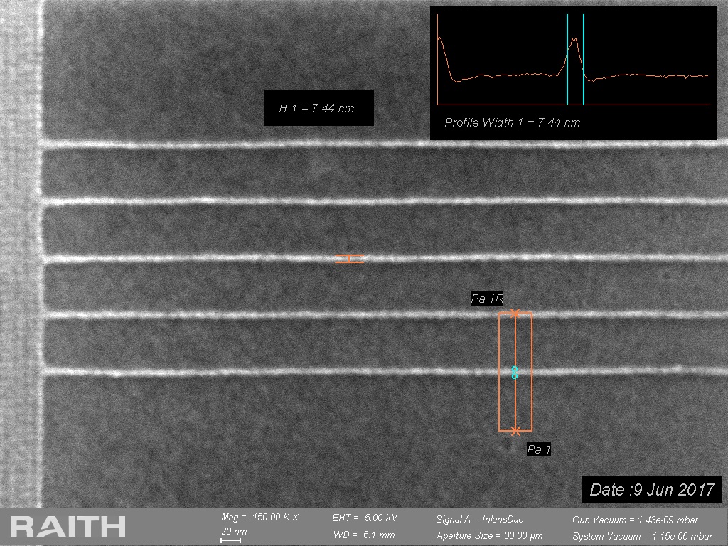 RAITH E-LINE PLUS - Centre for Microscopy and Microanalysis - University of Queensland
